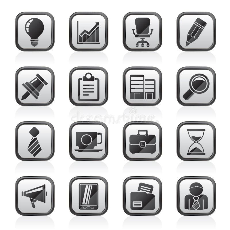 78+ Office icons black Free Stock Photos - StockFreeImages