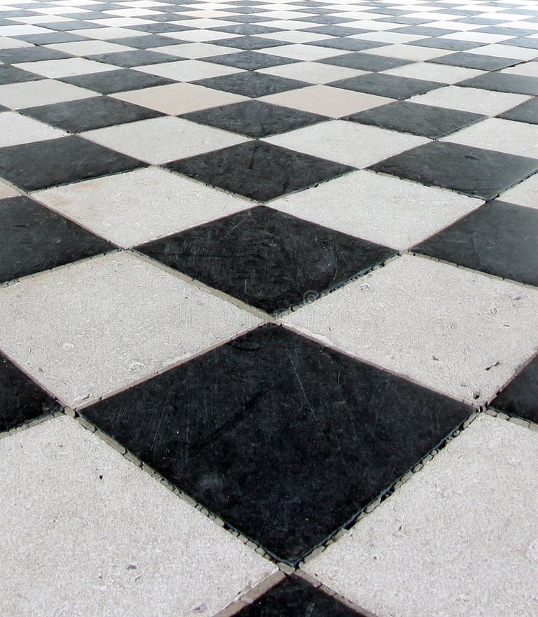 595 Black White Checker Floor Tile Pattern Stock Photos - Free ...
