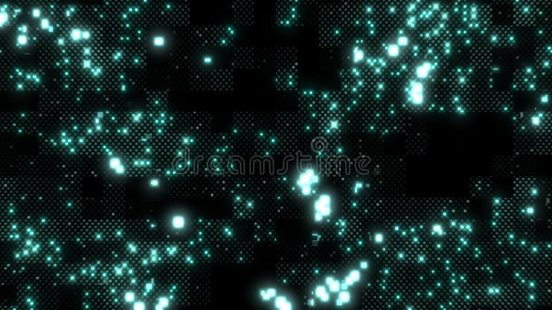 Contrasting Checkerboard Pattern with White and Blue Dots Stock Video ...