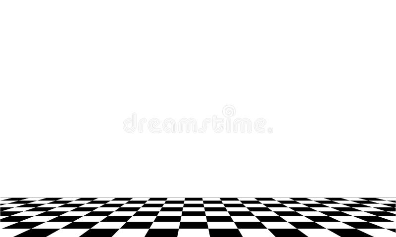 Checkered Floor Perspective Stock Illustrations – 1,663 Checkered Floor ...