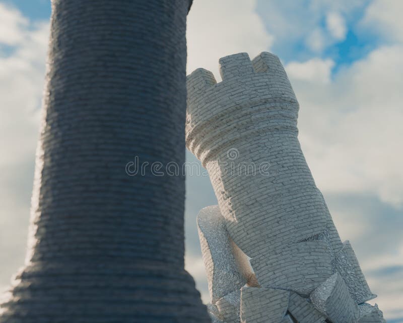 Crumbling Castle Stock Illustrations – 122 Crumbling Castle Stock ...