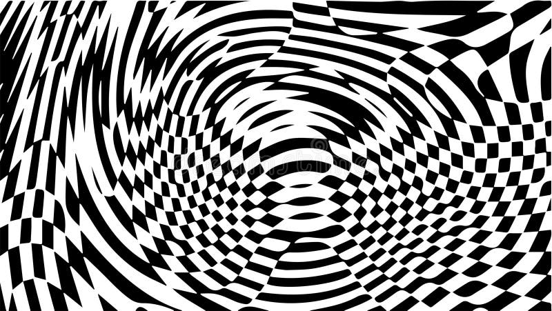 Wavy Black White Checker Background Stock Illustrations – 344 Wavy ...