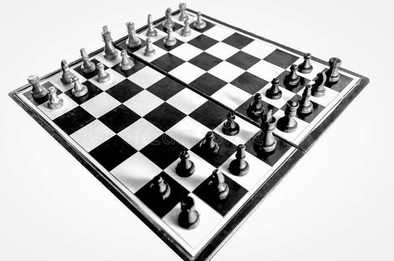 Chessboard View Perspective Stock Image - Image of backgrounds, cube ...