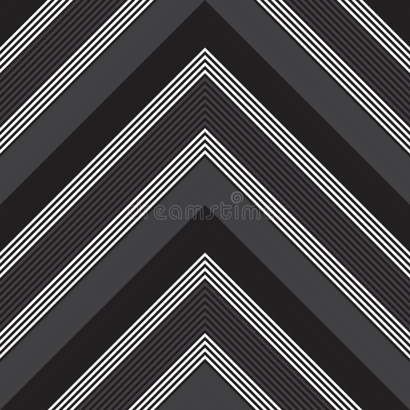 Black and White Chevron Diagonal Stripes Seamless Pattern Background ...