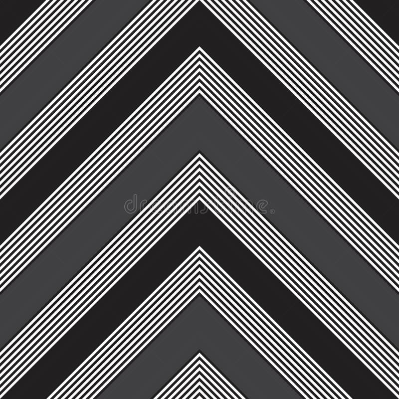 Black and White Chevron Diagonal Stripes Seamless Pattern Background ...