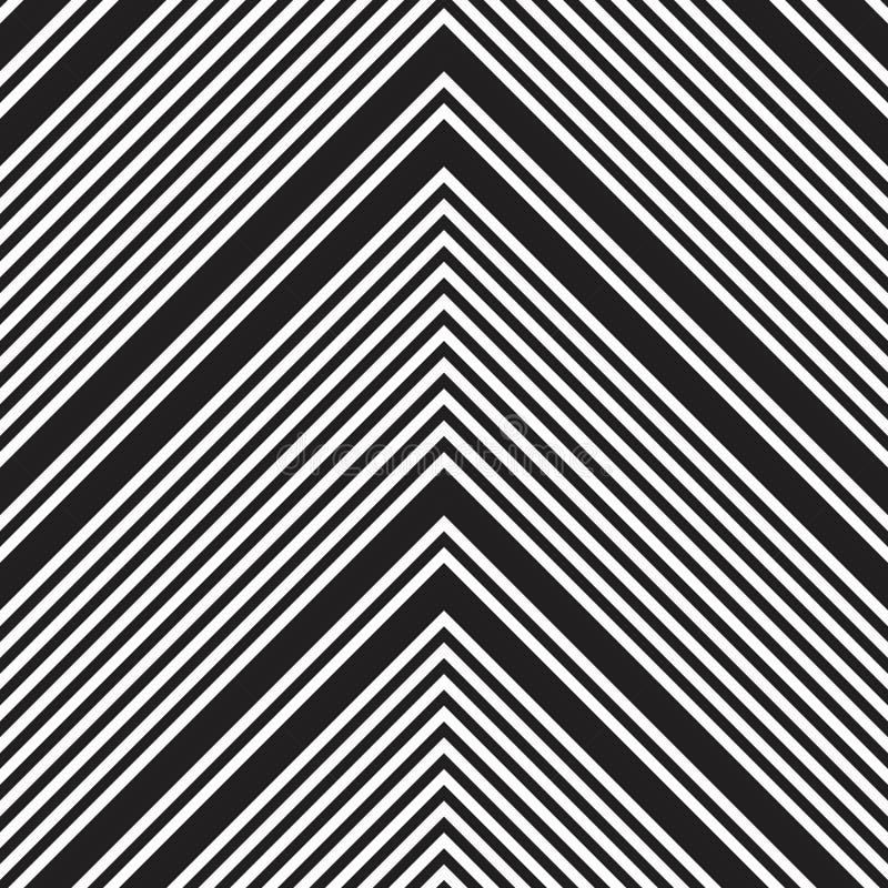 Black and White Chevron Diagonal Stripes Seamless Pattern Background ...