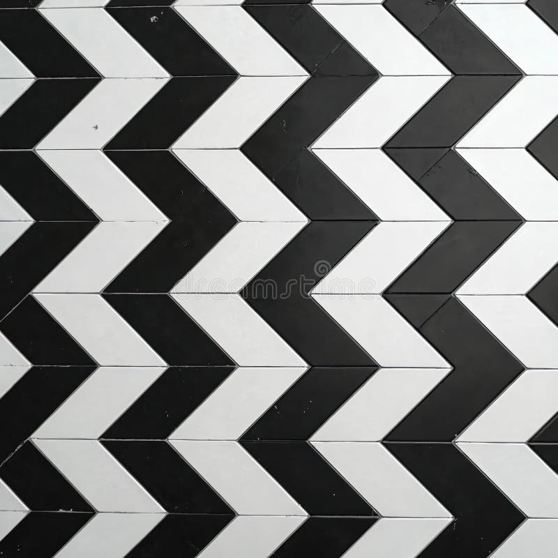 Black White Chevron Pattern Stock Illustrations – 20,234 Black White ...