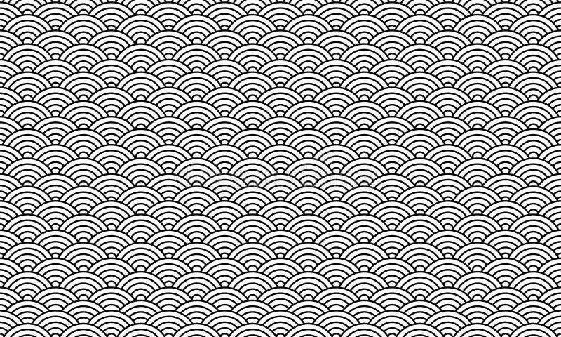 Black And White Oriental Pattern Stock Vector - Illustration of china ...