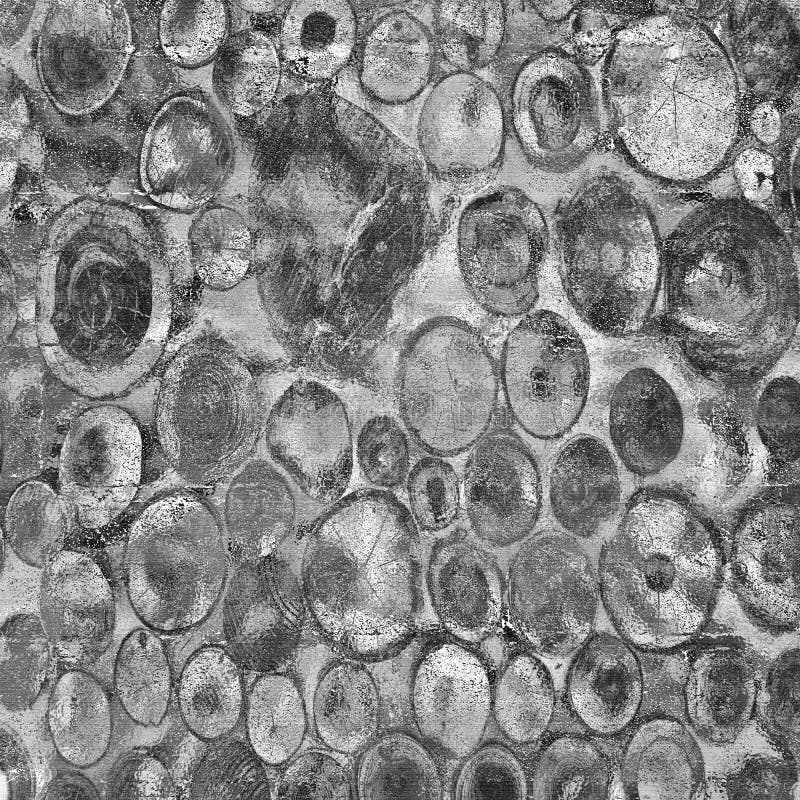 Black and White Circle Texture Background Stock Illustration ...