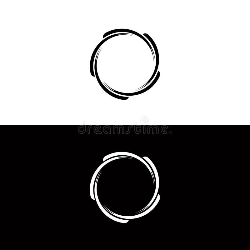 Circle Vector Logo Template Illustration Stock Vector - Illustration of ...
