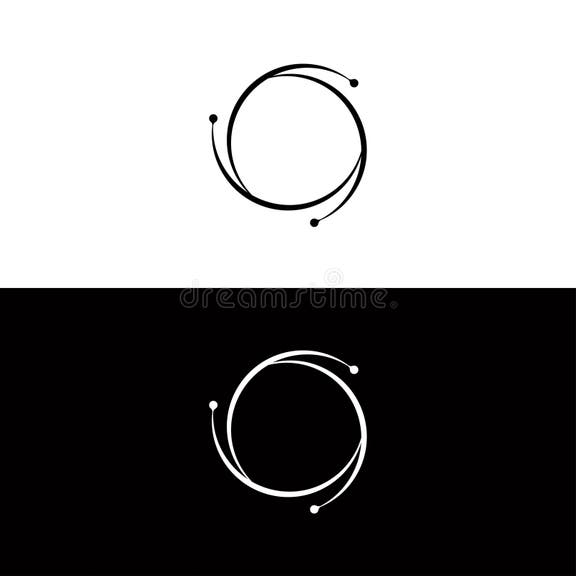 Rcle Vector Logo Template Illustration Stock Vector - Illustration of ...