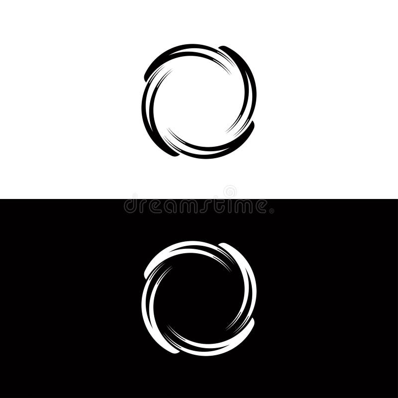 . Circle Vector Logo Template Illustration Stock Vector - Illustration ...