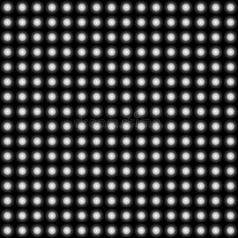 Black and White Circles Pattern. Gradient Geometric Background. Stock ...