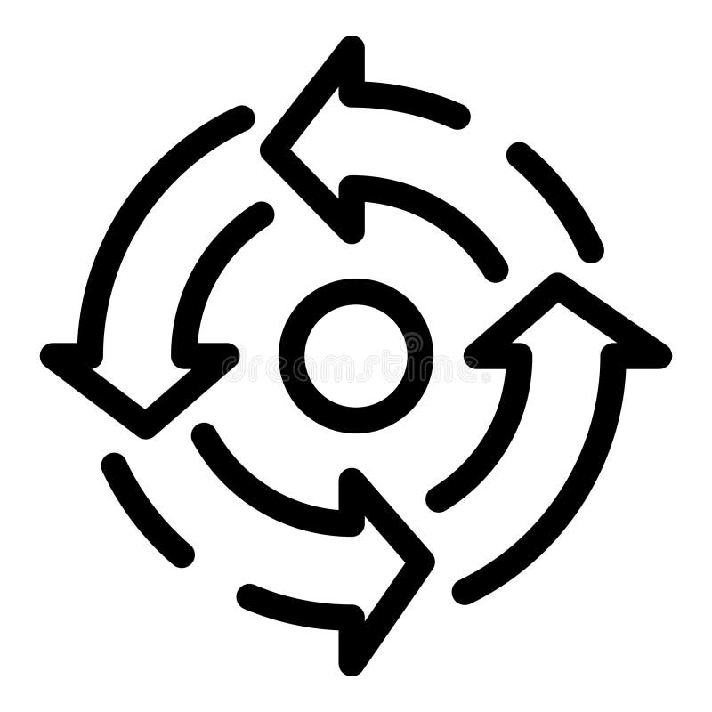 Black Process Arrows Stock Illustrations – 1,752 Black Process Arrows ...