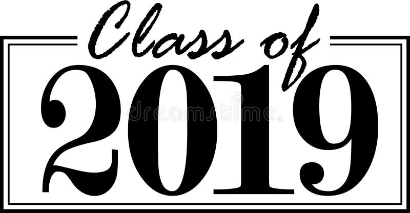 Congrats Graduates Class of 2019 Graduation Congratulation Party Stock ...