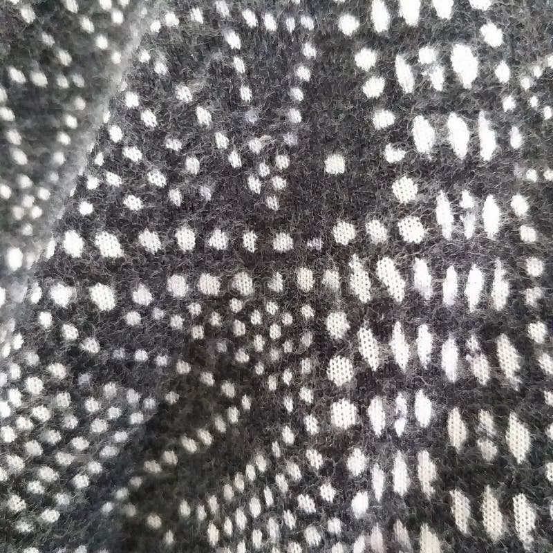 Black White Cloth Textile Texture Dots Upclose Pattern Stock Image ...