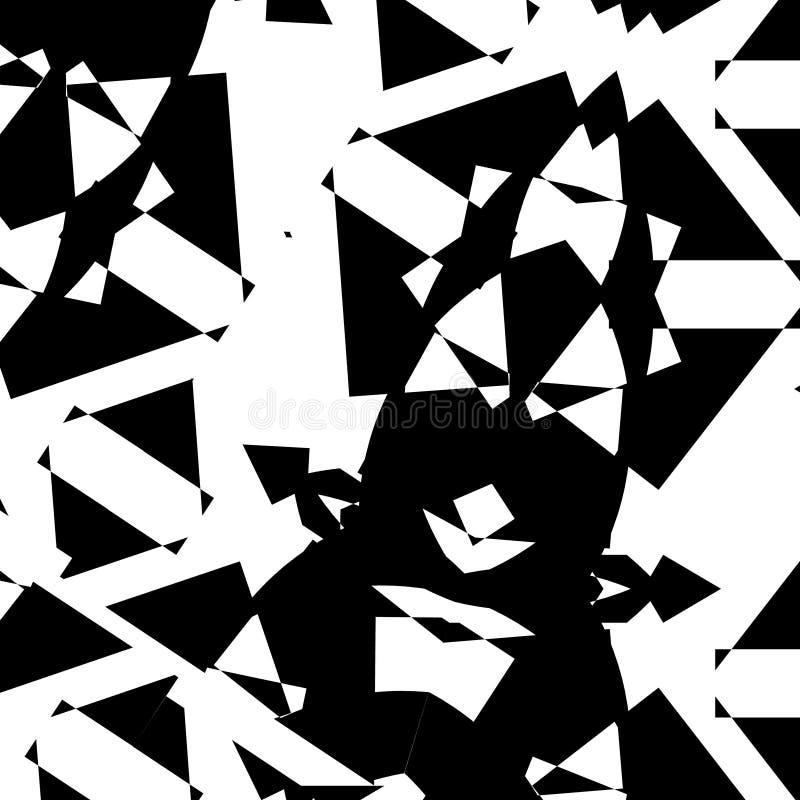 Geometric Black White Color Design, Texture Black, White Ground ...