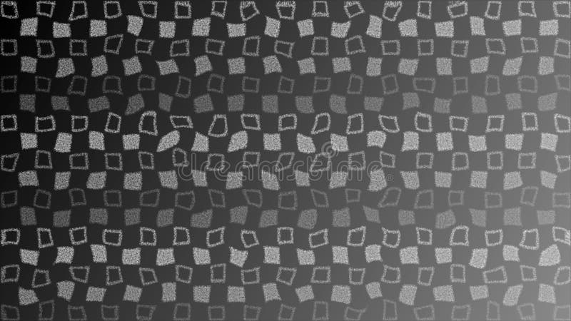 Black and White Color Waving Square Pattern Background Stock Video ...