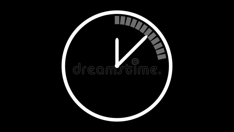 Clock Animation in 4K 60fps. Stock Footage - Video of hour, calendar ...