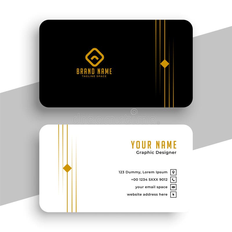 Visiting Card Design Stock Illustrations – 29,426 Visiting Card Design ...