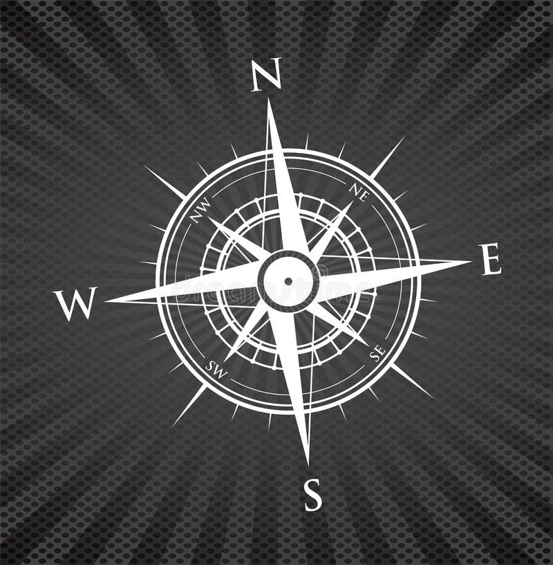 Compass background stock vector. Illustration of black - 49013676