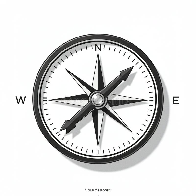 Compass Directions Point Stock Illustrations – 475 Compass Directions ...