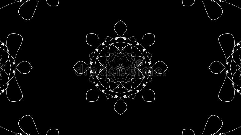 Black and White Computer Animation of the Movement of Arrows in ...