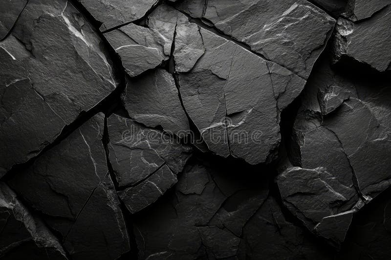 Black and White Cracked Surface Layers with Sharp Edges for Creative ...