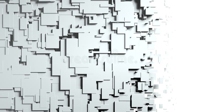 Black and White Cubes Screen Wipe Transition Stock Image - Image of ...