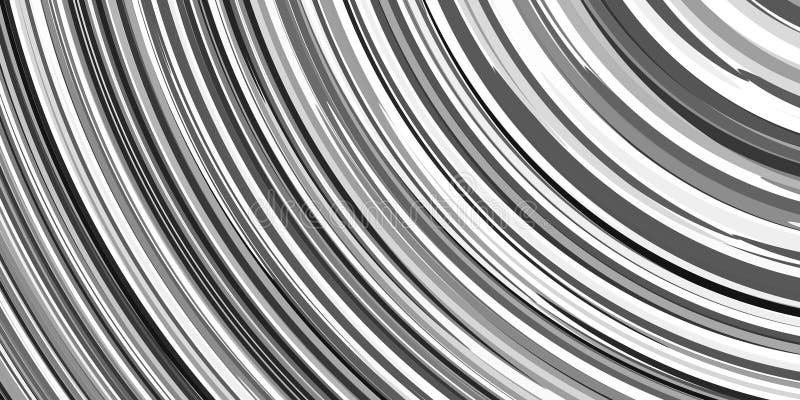 Black and White Curves Background. Arc Bow Surface. Amazing Arch ...