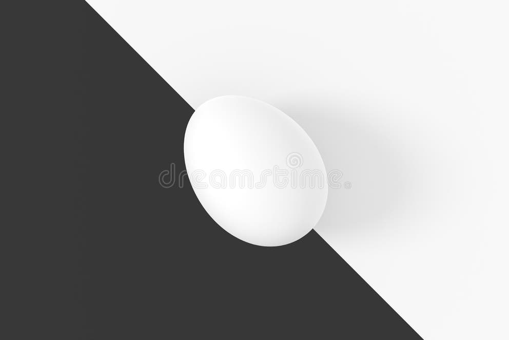 Black and White 3D Background Design. 3D Rendering Stock Illustration ...