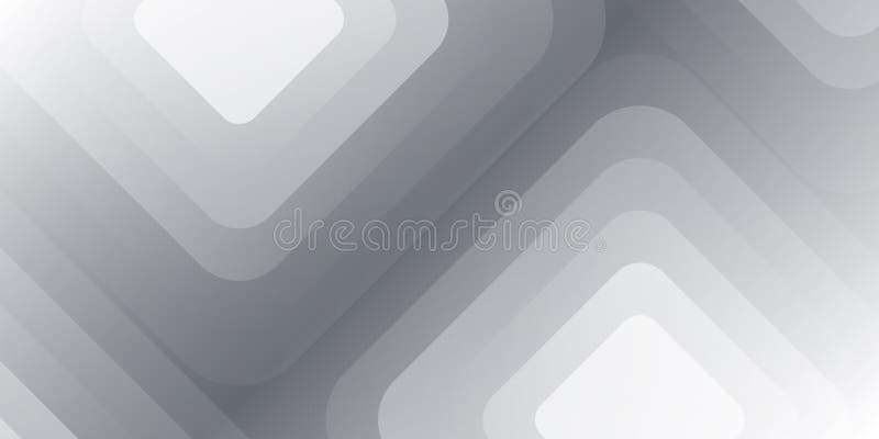 Black and White 3D Translucent Geometric Shapes - Abstract Background ...