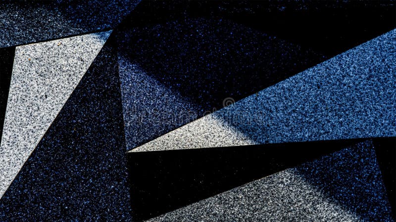 Black White Dark Gray Abstract Background. Geometric Pattern Shape ...