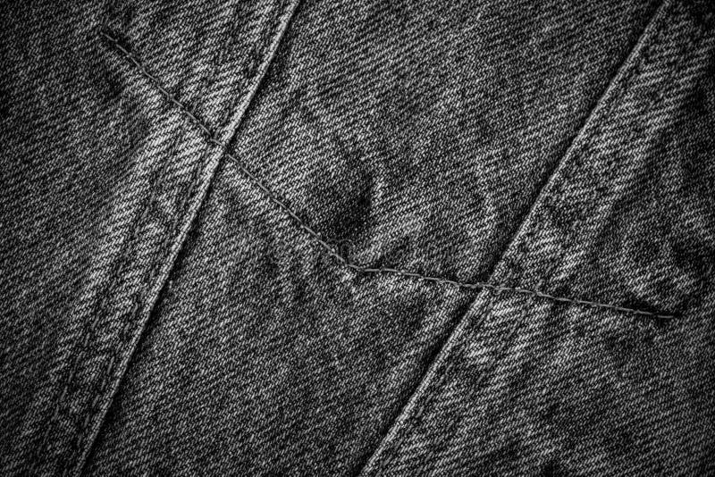 Black and White Denim Texture, Gray Jeans Abstract Background, for ...