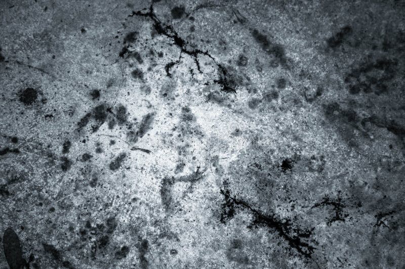 Black and White Design, Rust on the Wall of the Container Metal Decayed ...