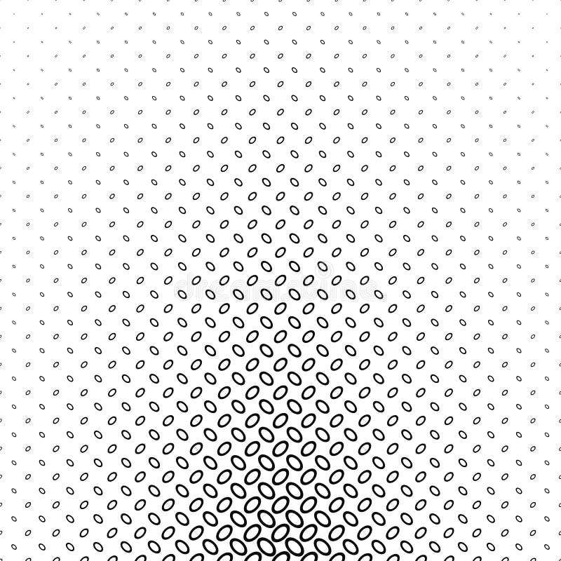 Black and White Diagonal Ellipse Pattern Stock Vector - Illustration of ...
