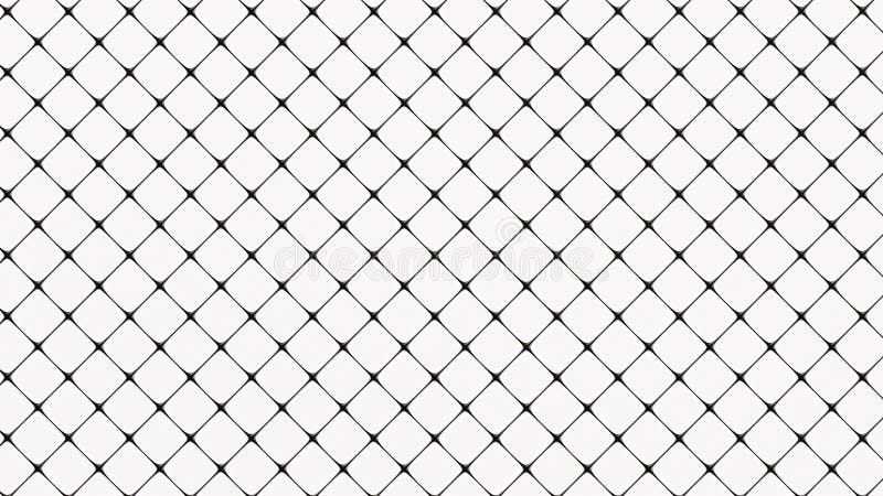 Black and White Diagonal Grid Texture Stock Illustration - Illustration ...