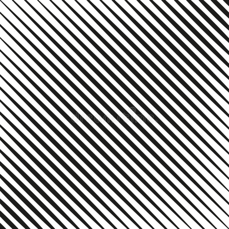 Black White Diagonal Stripes. Optical Contrast Pattern. Abstract ...