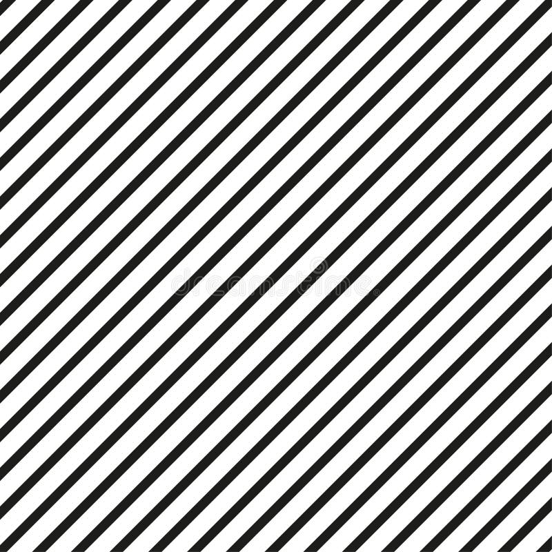 Black and White Diagonal Stripes Pattern. Vector Illustration. EPS 10 ...