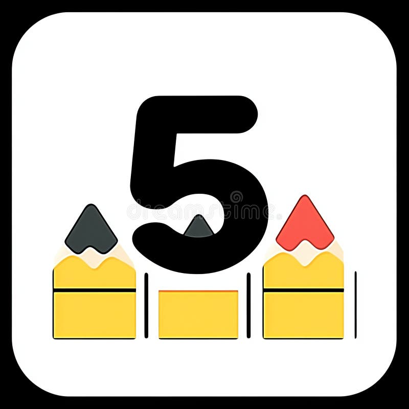 A Black and White Digital Illustration of a Pencil Erasing a Mistake ...