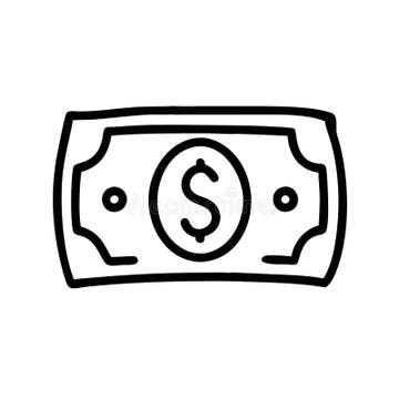 Dollar Bill Drawing Stock Illustrations – 4,134 Dollar Bill Drawing ...