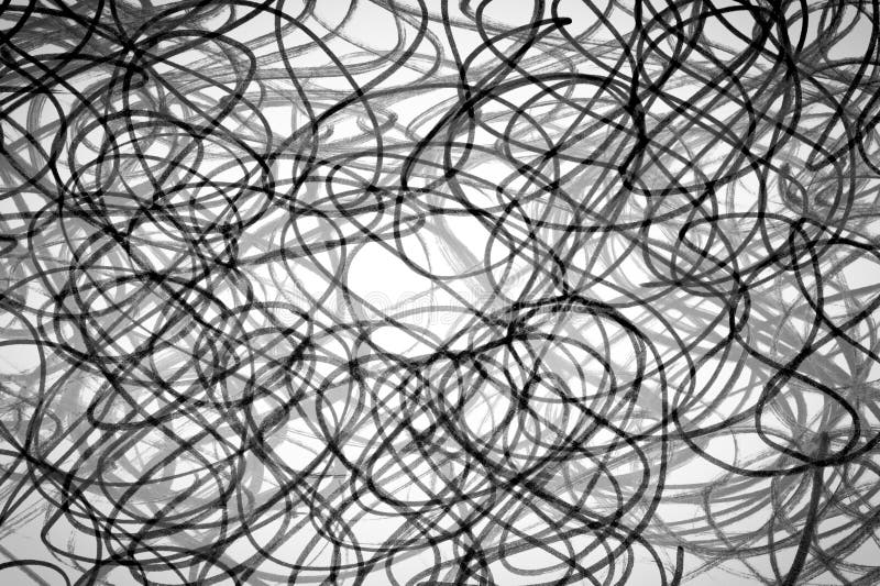Black and white doodles stock image. Image of design - 95496881