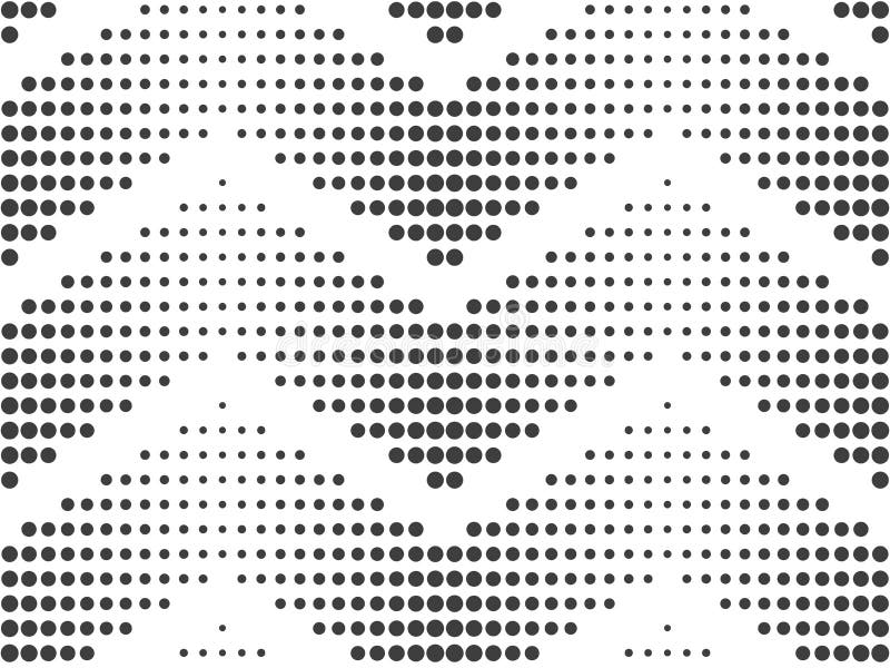 Black and White Dotted, Pop Art Seamless Pattern. Pop Art Dotted Retro ...