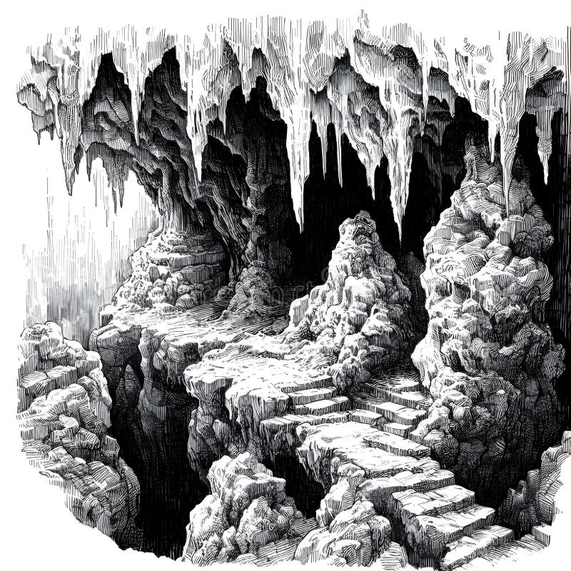 Minimal Drawing of a Cute Sci-fi Robot Design. Stock Illustration ...