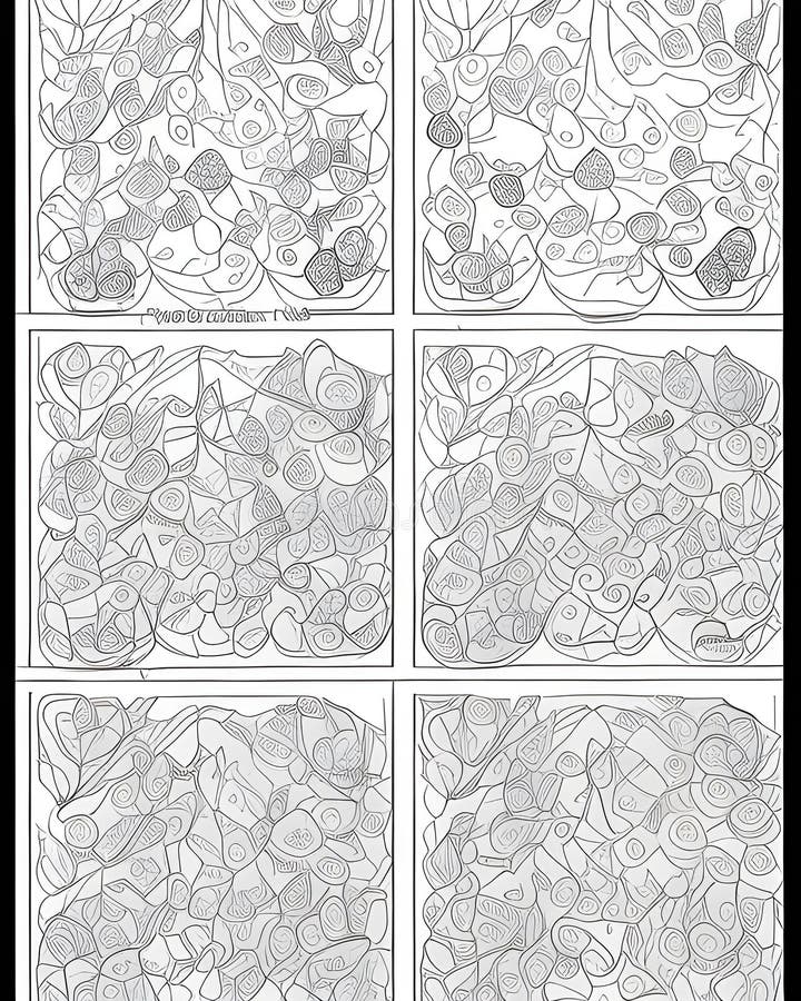 A Black and White Drawing of a Design with the Words the Word on it ...