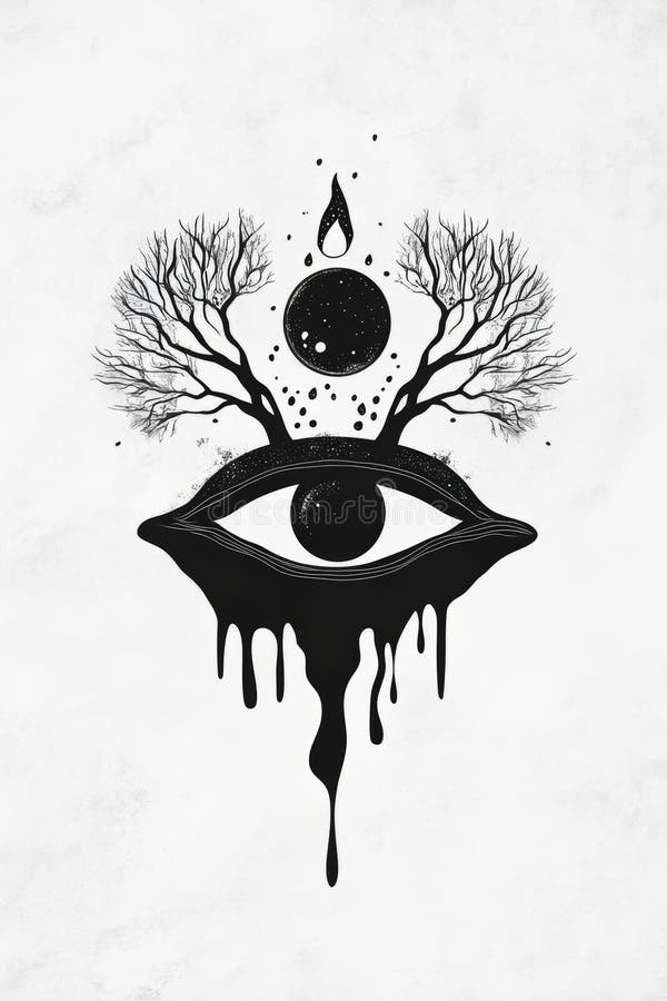 Moon Eye Black Grunge Background Stock Illustrations – 329 Moon Eye ...