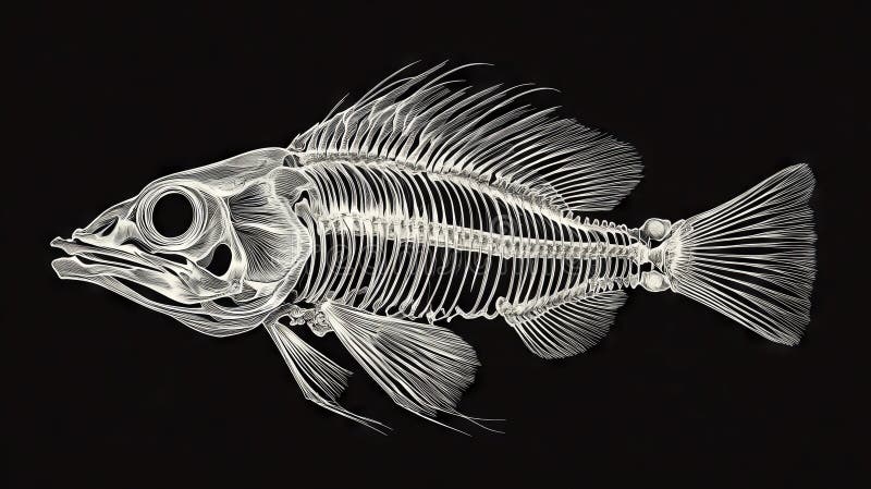 Curved Fish Skeleton Stock Photos - Free & Royalty-Free Stock Photos ...