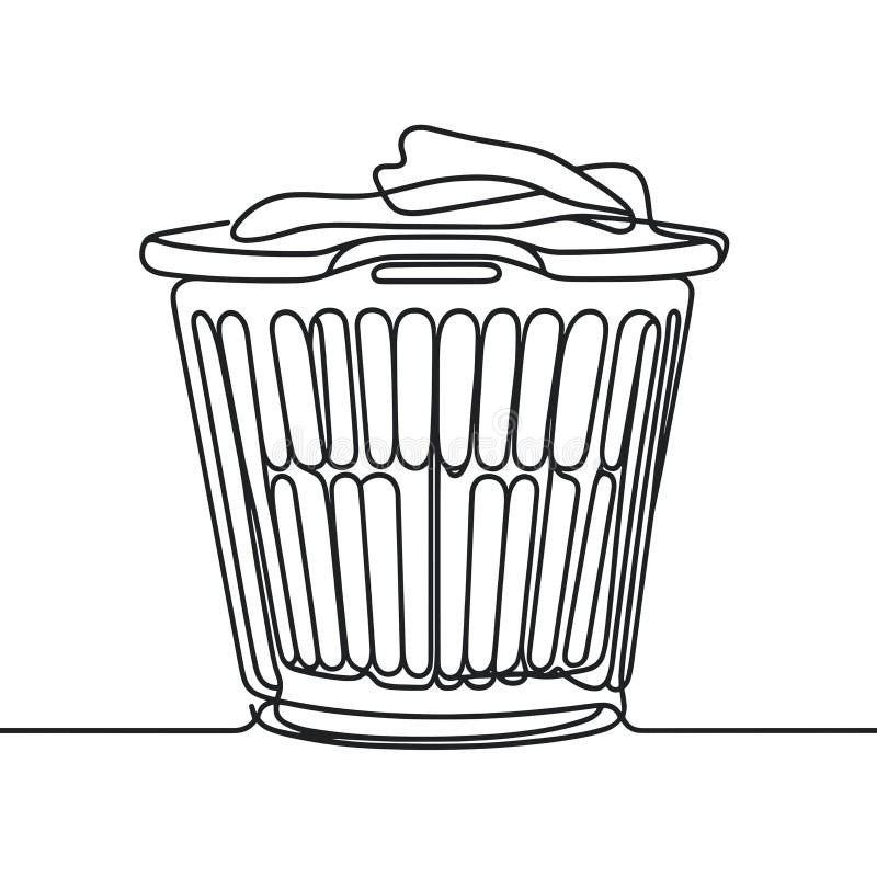 Outline Drawing Laundry Basket Stock Illustrations – 250 Outline ...