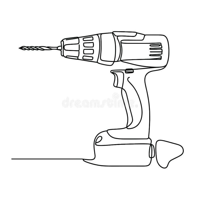Drill Tool Drawing