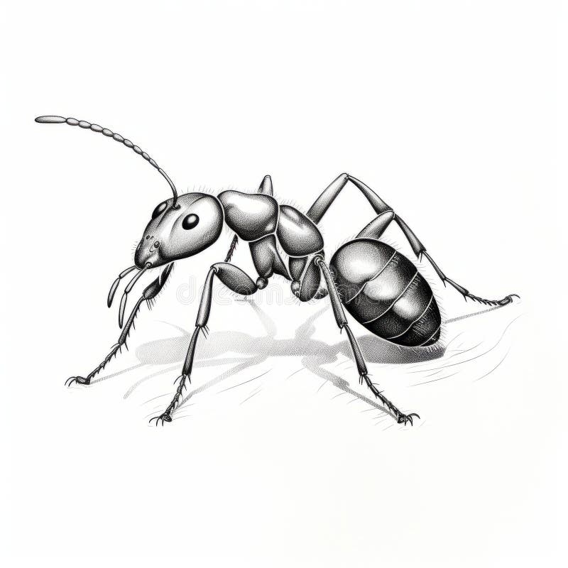 Realistic Ant Stock Illustrations – 940 Realistic Ant Stock ...